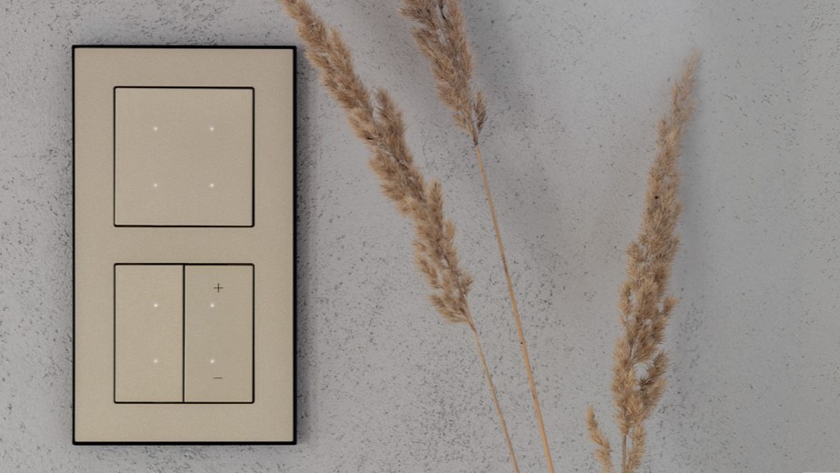 Włącznik żaluzjowy sterownik przyciskowy Wi-Fi czarny mat Simon54 GO ...